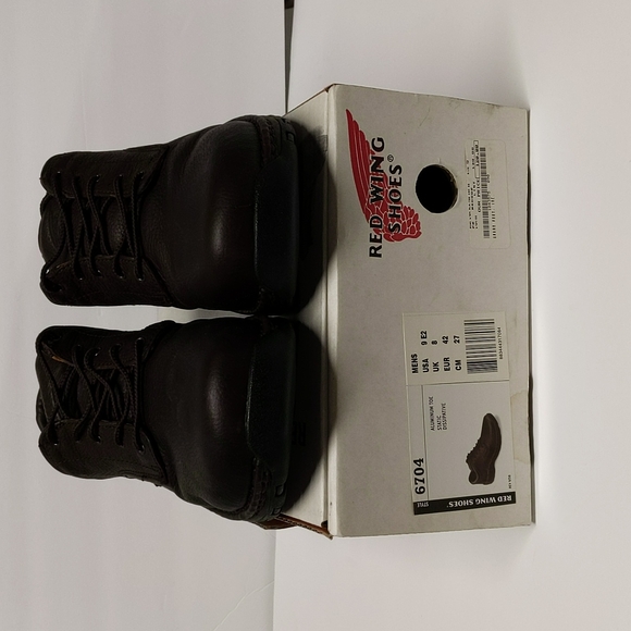 Red Wing Shoes | Shoes | Red Wing Mens Aluminum Toe Leather Shoes ...
